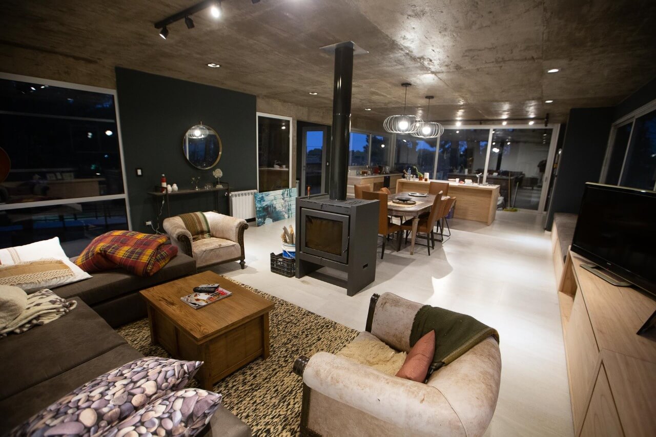 Obras Monte Hermoso - Arq. Bruno Marcolini - Cerramientos Acristalados S.A.